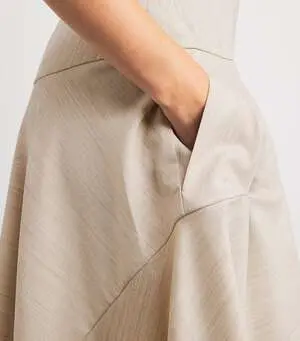Jacquemus Wool-blend Paradiso Midi Dress