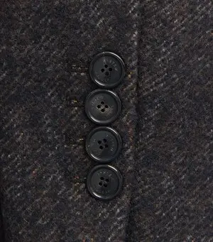 SYSTEM Wool Single-breasted Overcoat