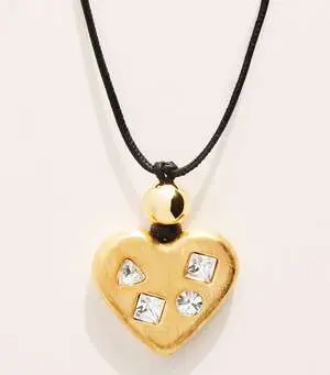 Jacquemus Heart Pendant Necklace - Gold