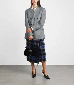 VIVIENNE WESTWOOD Suede Hazel Treasure Clutch Bag