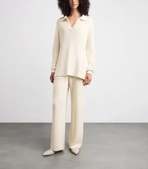 Olivia Von Halle Silk-cashmere-blend Hutton Pyjama Set