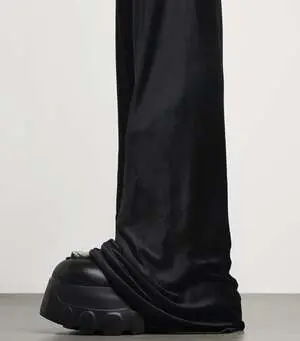 Rick Owens Tower Bias Trousers - Black
