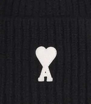 AMI Paris Wool De Coeur Beanie