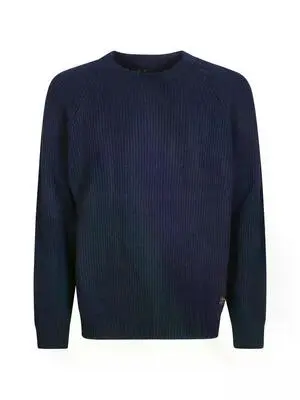 Filson Cascade Ribbed-knit Wool Sweater - Blue