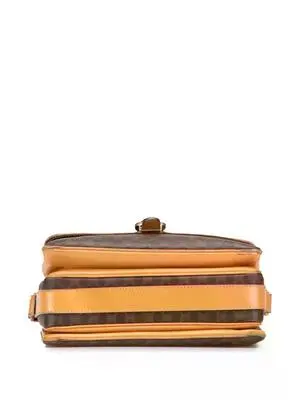 Celine 2013 Macadam Coated Canvas Crossbody Bag