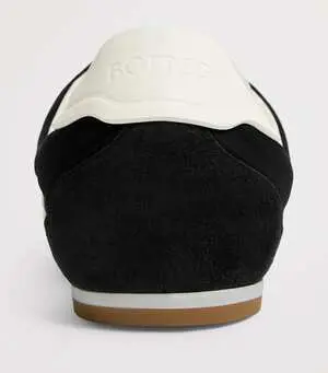Bottega Veneta Suede-nylon Shot Sneakers