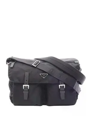 Prada 2013-2026 Tessuto Crossbody Bag - Black