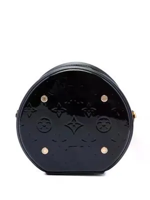 LOUIS VUITTON 2019 Monogram Vernis Cannes Satchel - Black
