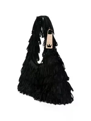 LA MILANESA Capucine Fringed Tote Bag