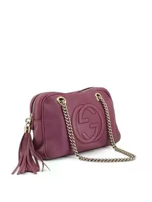 Gucci 2000-2015 Calfskin Soho Chain Zip Shoulder Bag