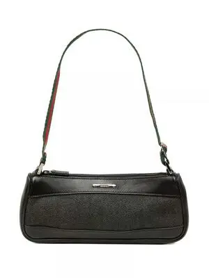 Gucci 2000-2015 Denim Web Shoulder Bag
