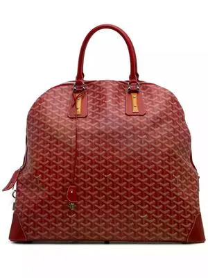 Goyard 2011 Goyardine Vendome Gm Travel Bag - Red