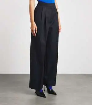 JIL SANDER Wool Stripe Trousers