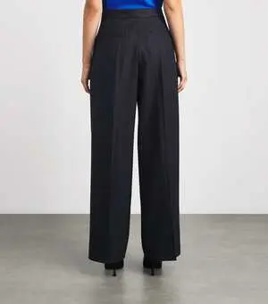 JIL SANDER Wool Stripe Trousers