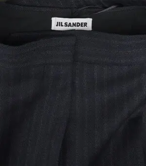 JIL SANDER Wool Stripe Trousers