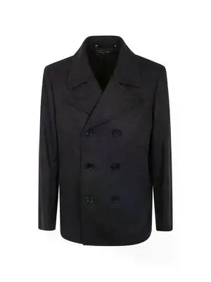 Paul Smith Double-breasted Peacoat - Grey