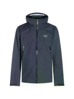 Arc'teryx Beta Logo-embroidered Hooded Jacket - Black