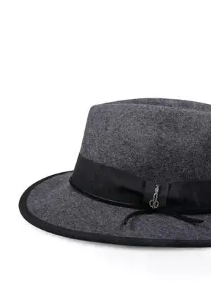 FILIPPO CATARZI Caracas Grosgrain-ribbon Fedora Hat