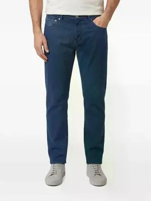 Brunello Cucinelli Five-pocket Straight-leg Trousers - Blue