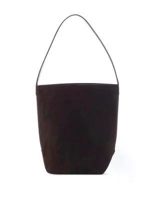 THE ROW 2021-2026 Medium Suede Edge Ns Park Tote Bag - Brown