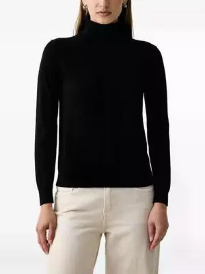 Gant Roll-neck Sweater - Black