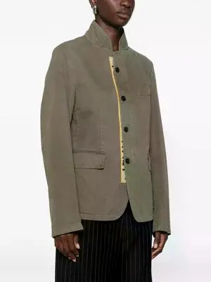 Fendi Logo-print Military Jacket