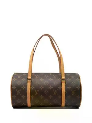 LOUIS VUITTON 2007 Monogram Papillon 30 Handbag - Brown