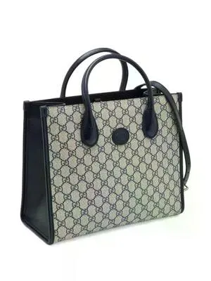 Gucci Gg Supreme Canvas Tote Bag