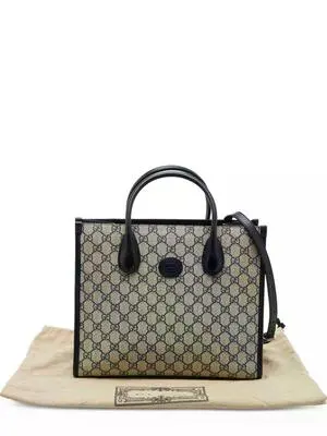 Gucci Gg Supreme Canvas Tote Bag