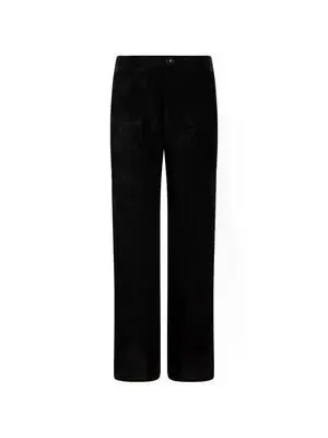 Derhy Corduroy-effect Patch-pocket Trousers