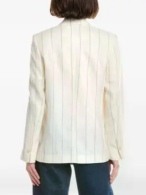 Eleventy Pinstripe Deconstructed Blazer