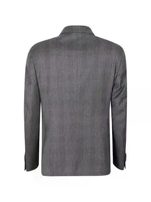 LBM Check-pattern Double-breasted Suit