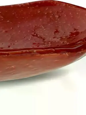 POMAX Mani Sculptural Bowl - Red