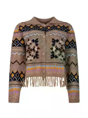 Derhy Enora Fringe-trimmed Jacket