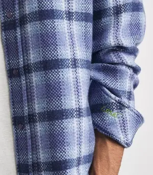 GOD'S TRUE CASHMERE Cashmere Check Uniform Shirt