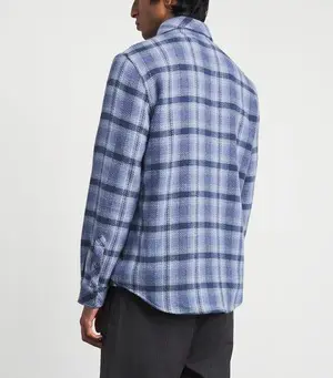GOD'S TRUE CASHMERE Cashmere Check Uniform Shirt