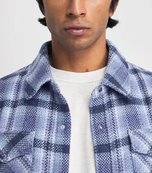 GOD'S TRUE CASHMERE Cashmere Check Uniform Shirt