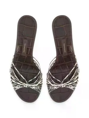 FERRAGAMO Sculptural-heel Pumps