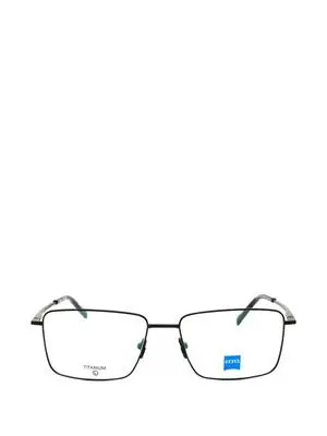 ZEISS Rectangle-frame Titanium Glasses Black