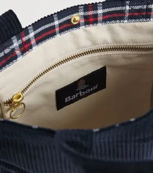 Barbour Mini Corduroy Carrick Tote Bag