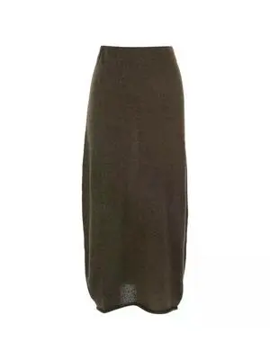 LAUREN MANOOGIAN Fine-knit Elasticated Maxi Skirt