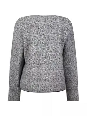 Derhy Elyna Bouclé Pearl-button Jacket