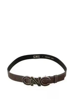 Costume National Logo-plaque Leather Belt