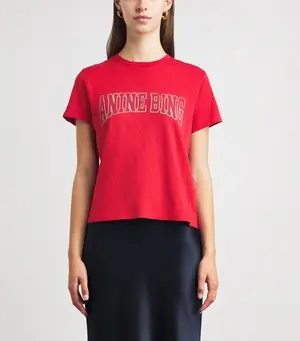 ANINE BING Cotton Shelley T-shirt