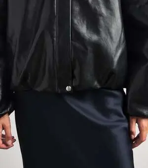 ANINE BING Regenerated Leather Cyrus Jacket