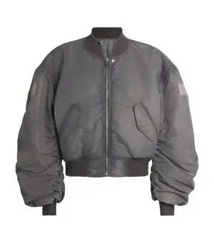 Rick Owens Secchia Bomber Jacket - Brown