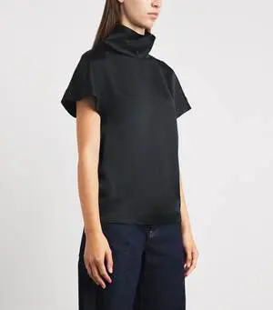 ANINE BING High-neck Samson Top