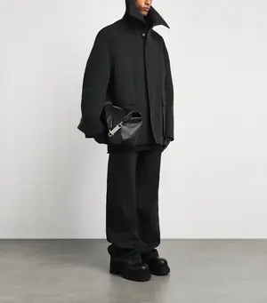 Rick Owens Dracucollar Jacket - Black