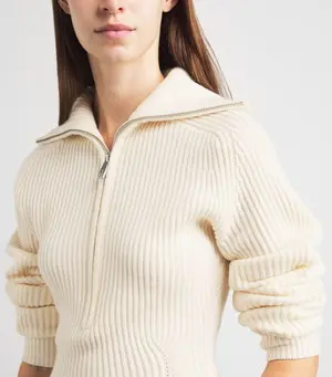 ANINE BING Merino Wool-cashmere June Sweater