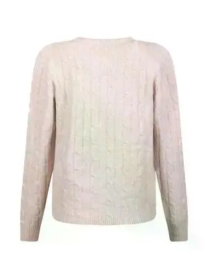 Derhy Nairobi Sequin-embellished Cable-knit Sweater